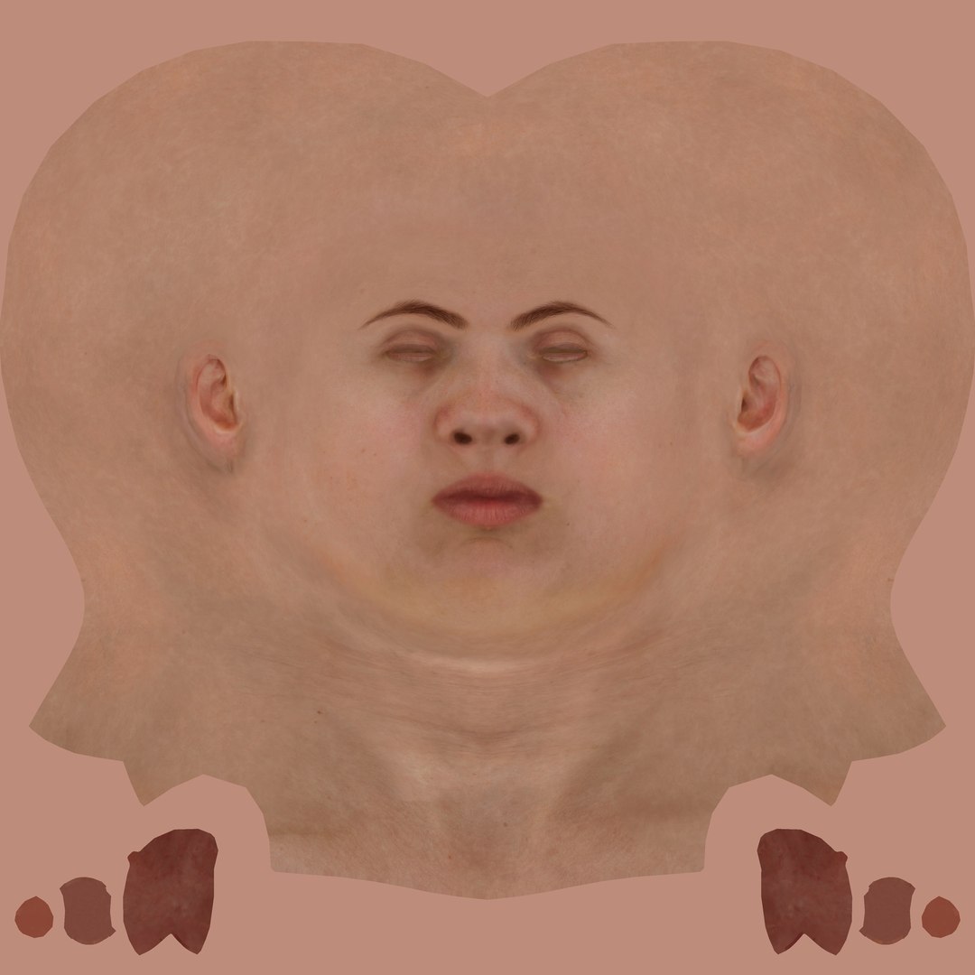 3D Female Realistic Caucasian Beautiful Young Woman Liv Model ...