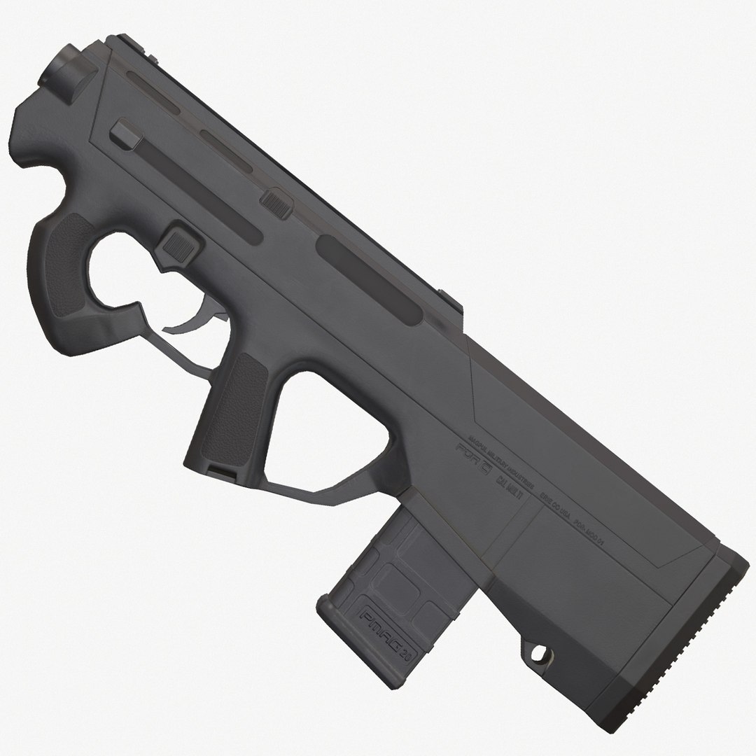 3D Magpul pdr model - TurboSquid 1818937