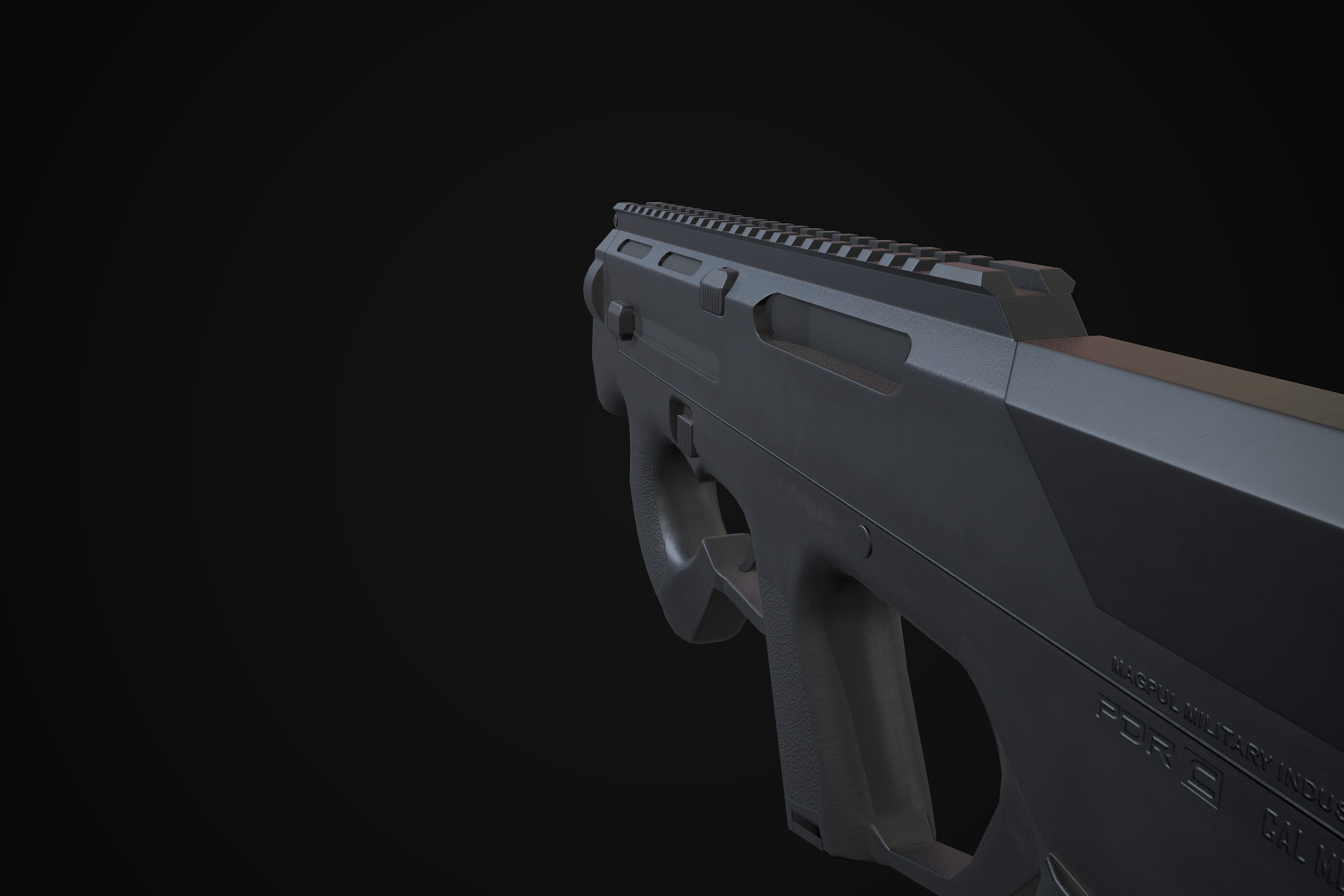 3D Magpul pdr model - TurboSquid 1818937