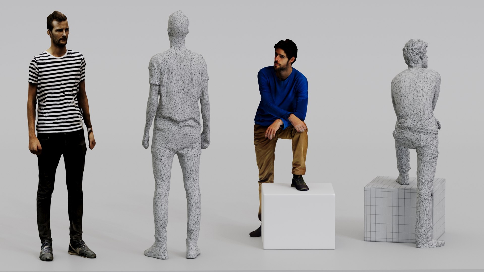 3D Model Ordinary People Collection 15x - TurboSquid 2187240