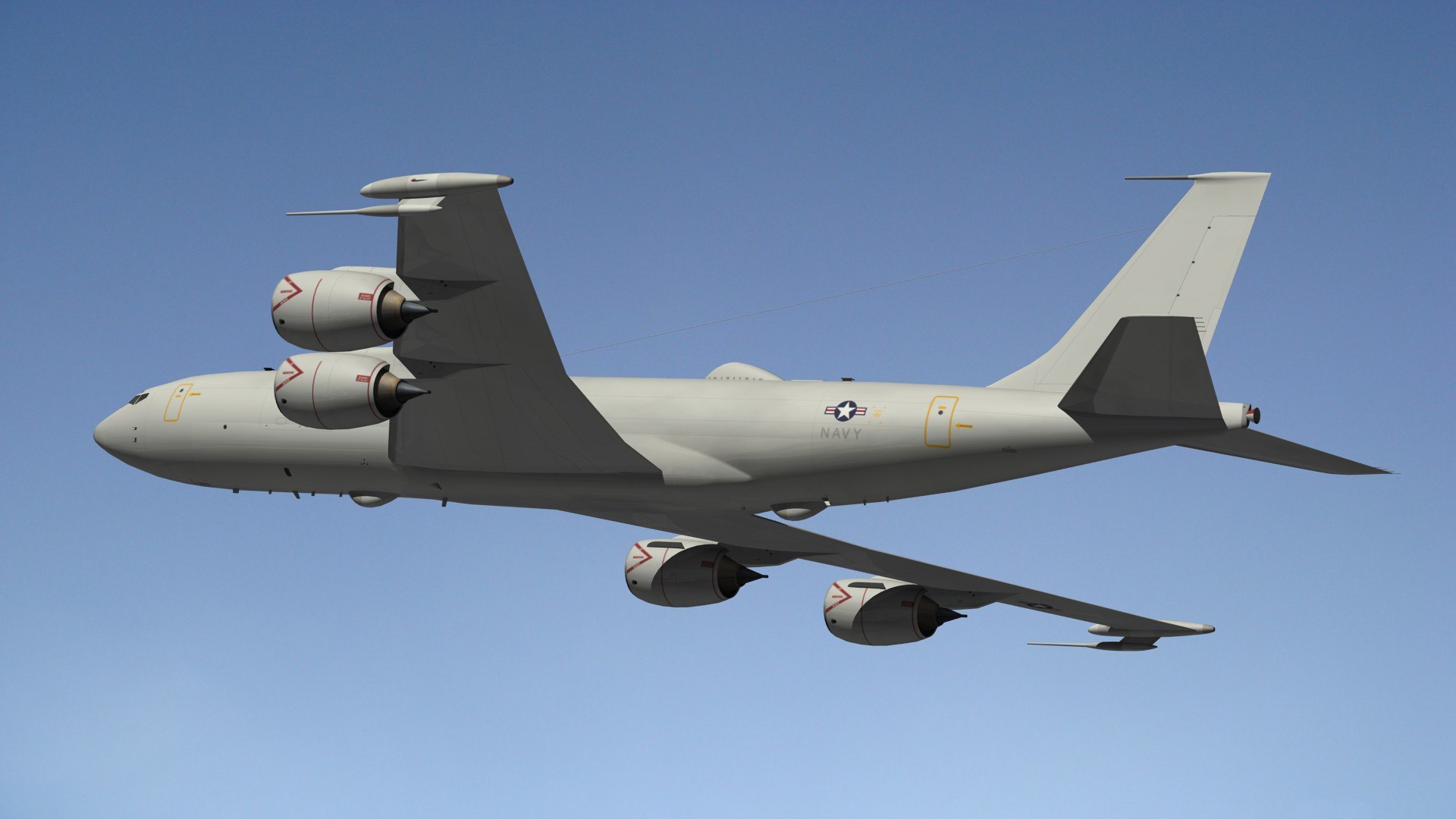 3D Boeing E6 Mercury Model - TurboSquid 2394926