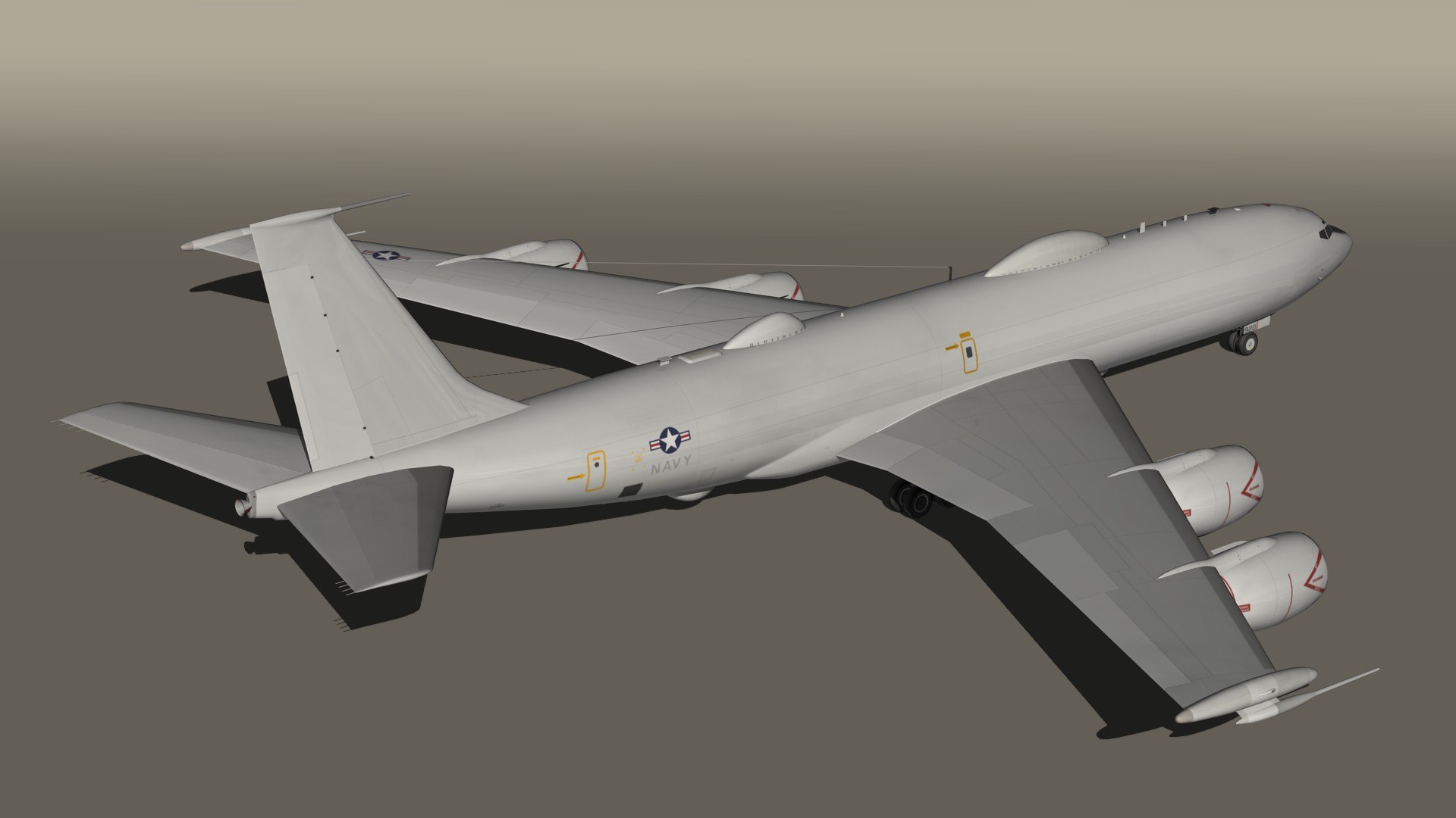 3D Boeing E6 Mercury Model - TurboSquid 2394926