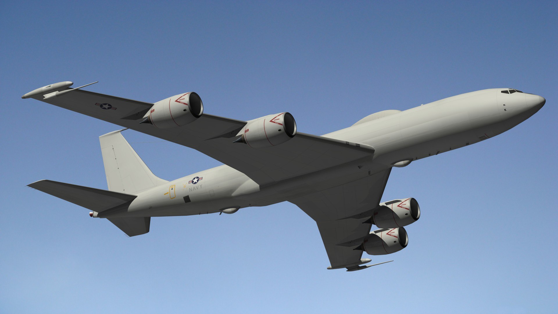 3D Boeing E6 Mercury Model - TurboSquid 2394926