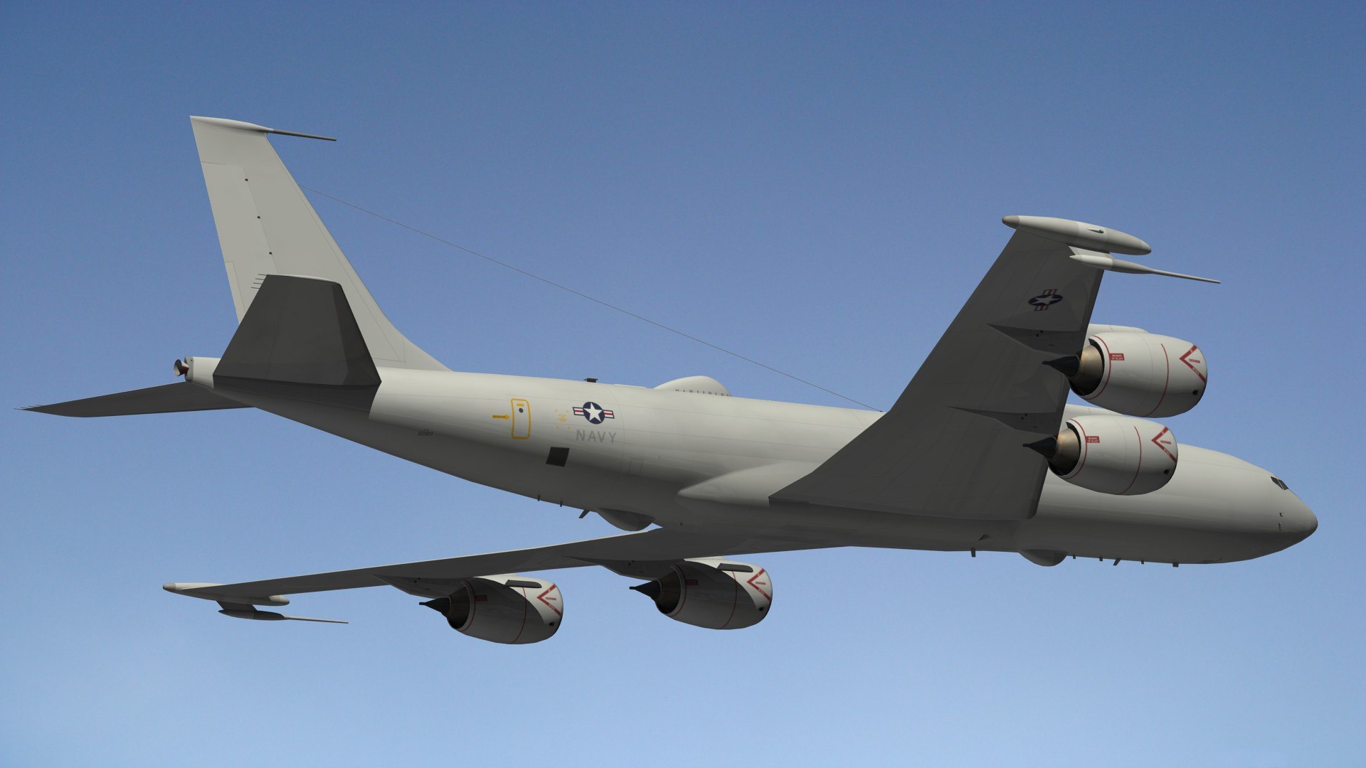 3D Boeing E6 Mercury Model - TurboSquid 2394926