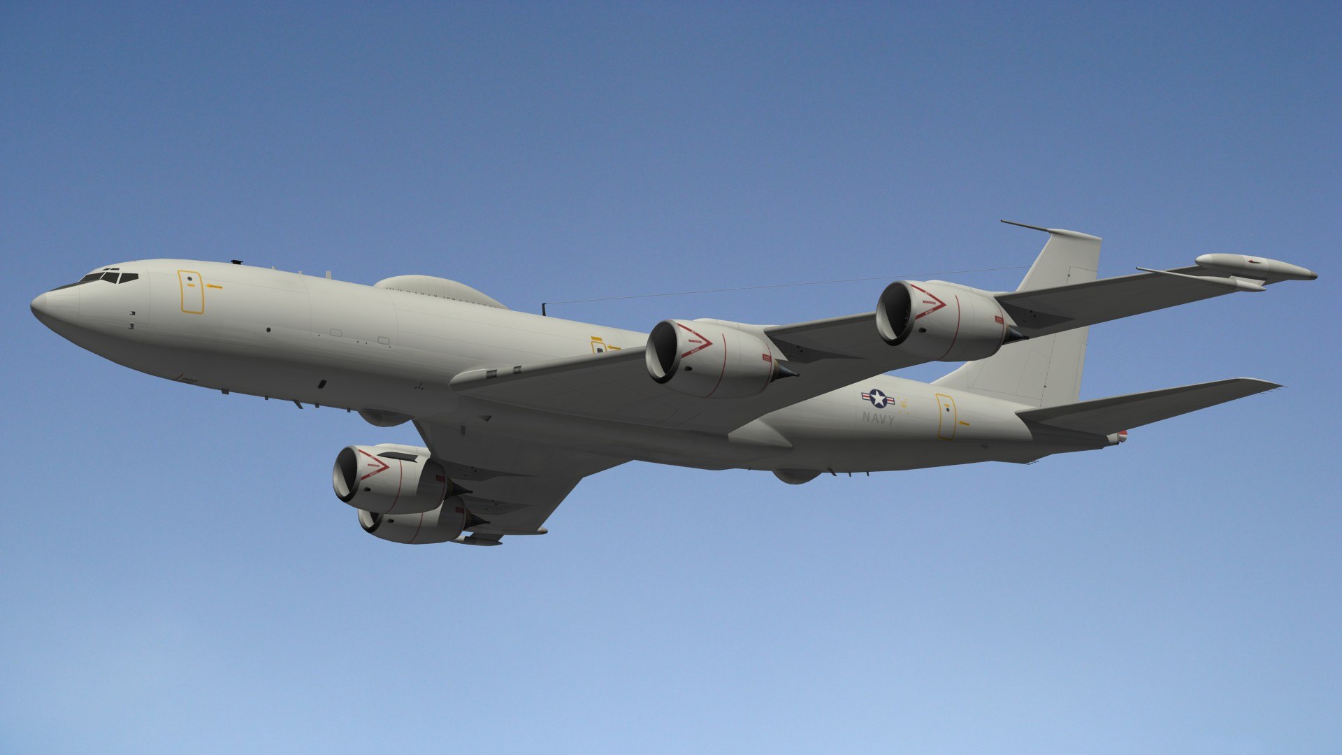 3D Boeing E6 Mercury Model - TurboSquid 2394926