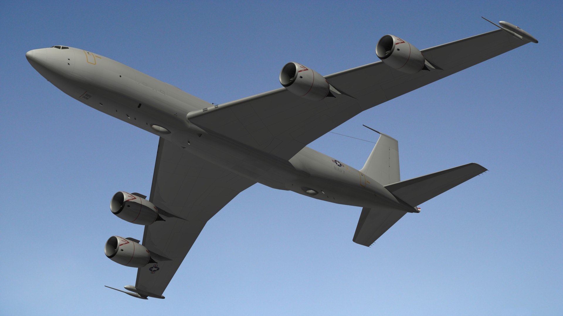3D Boeing E6 Mercury Model - TurboSquid 2394926