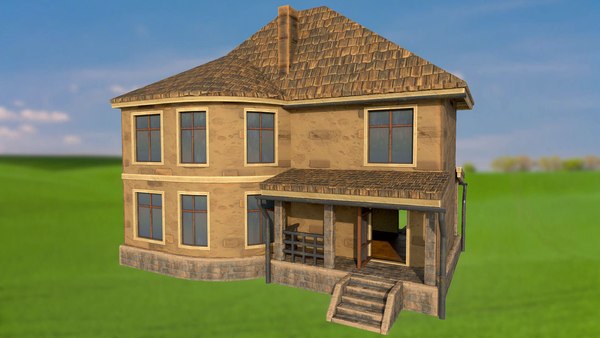 Free Blender Haunted-House Models | TurboSquid