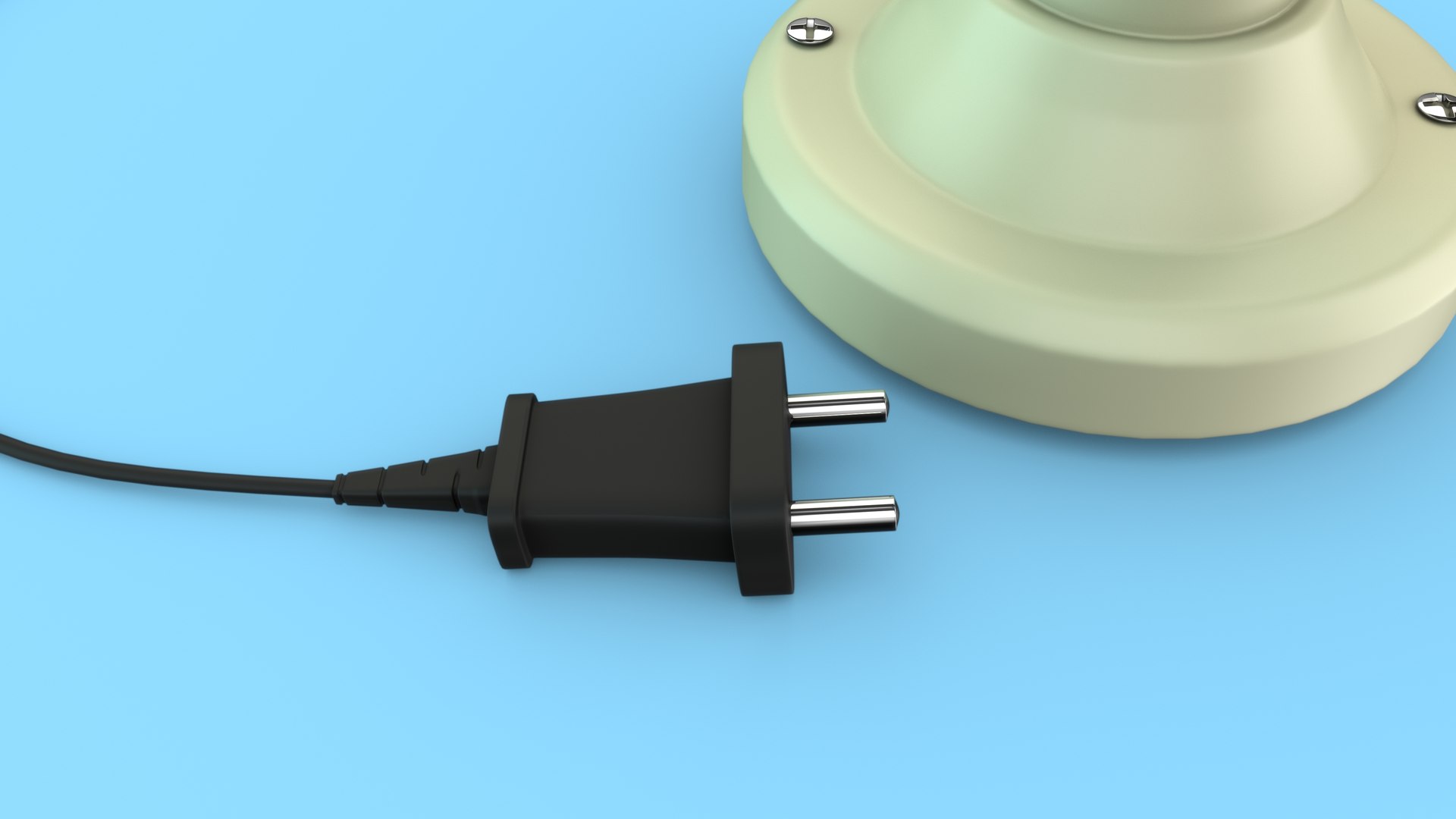 3D CFL Bulb With Holder And Switch Model - TurboSquid 2185330
