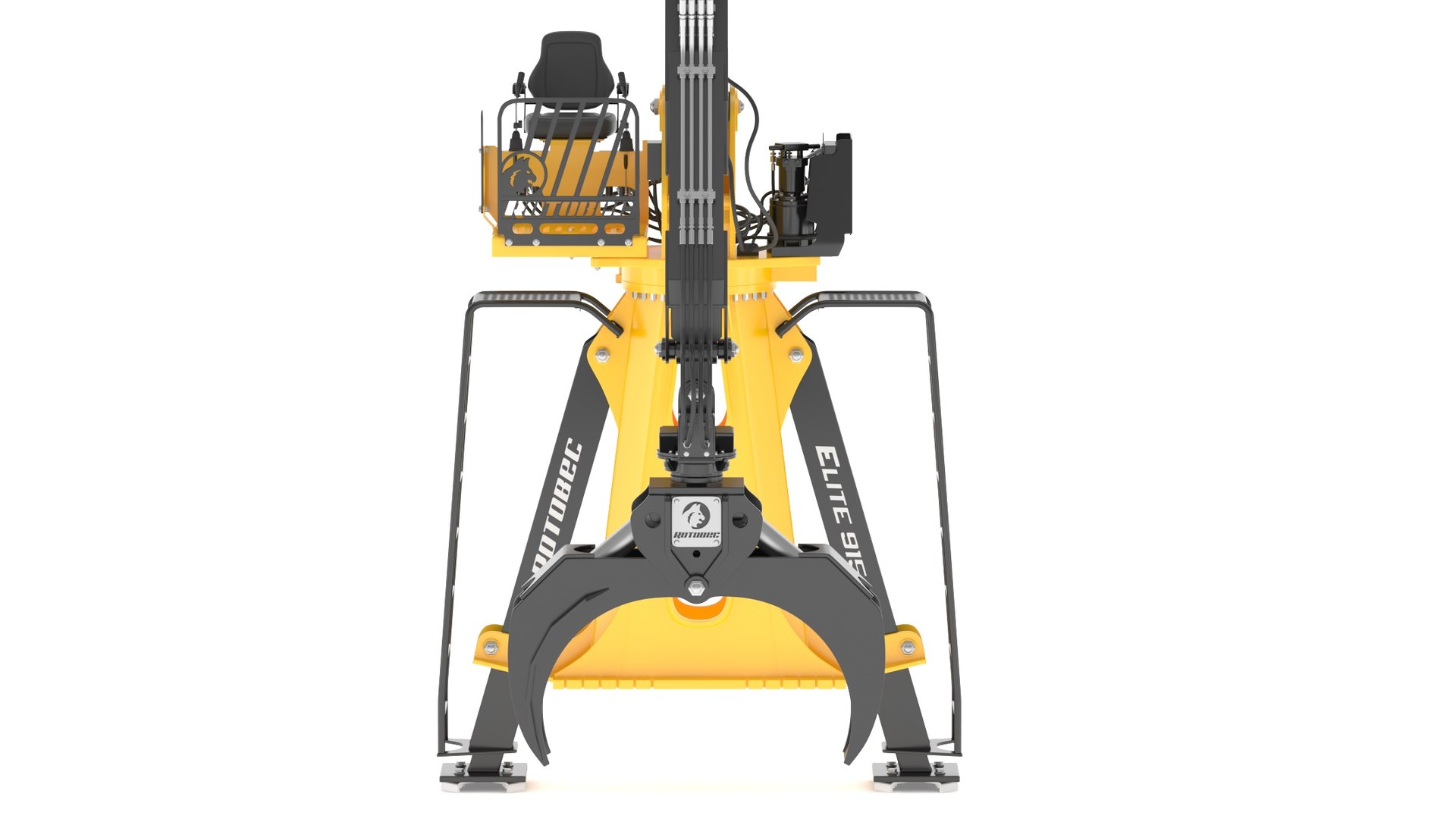 3D Rotobec Elite 915 Grapple Loader 02 Model - TurboSquid 2316408