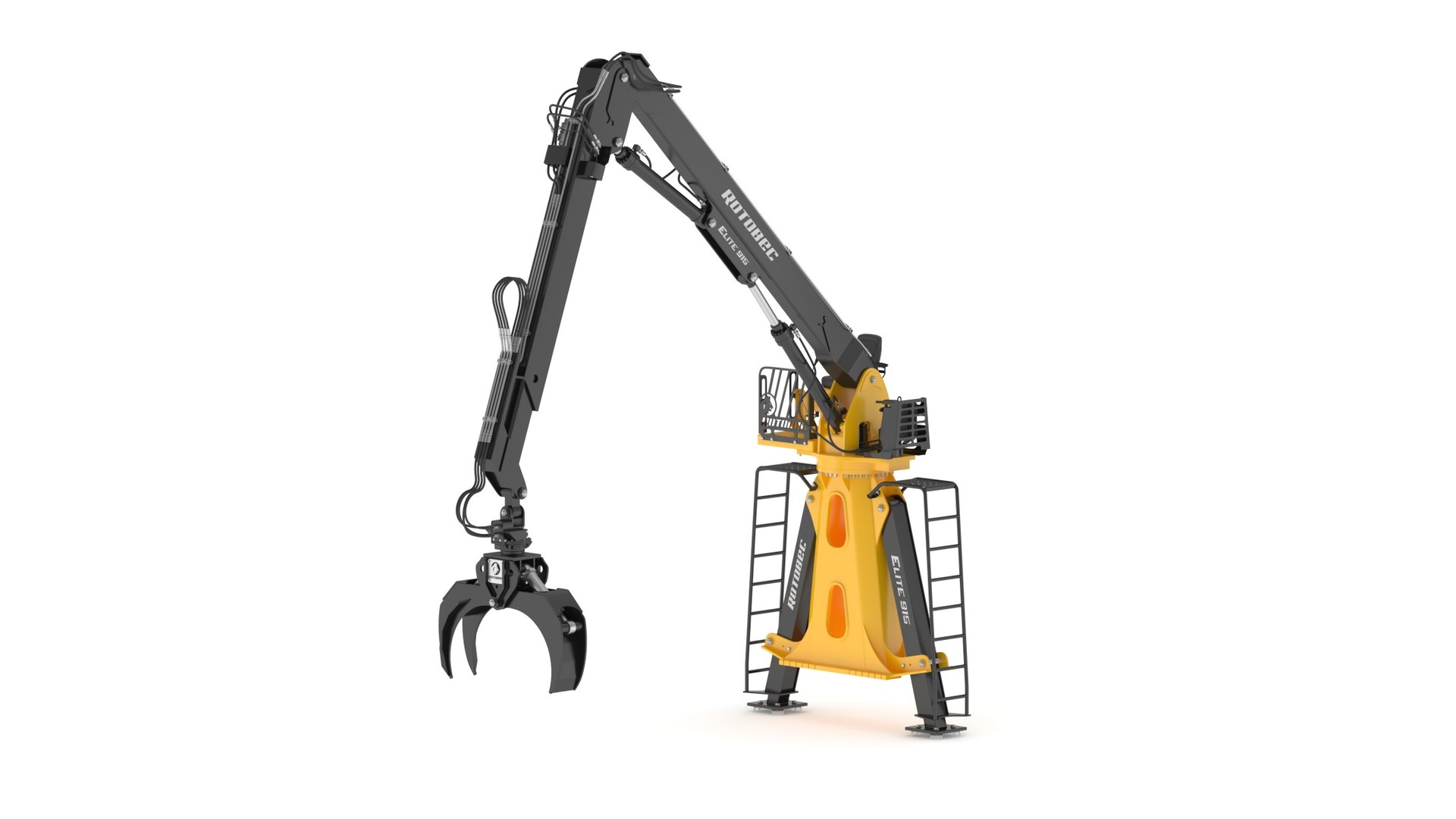 3D Rotobec Elite 915 Grapple Loader 02 Model - TurboSquid 2316408