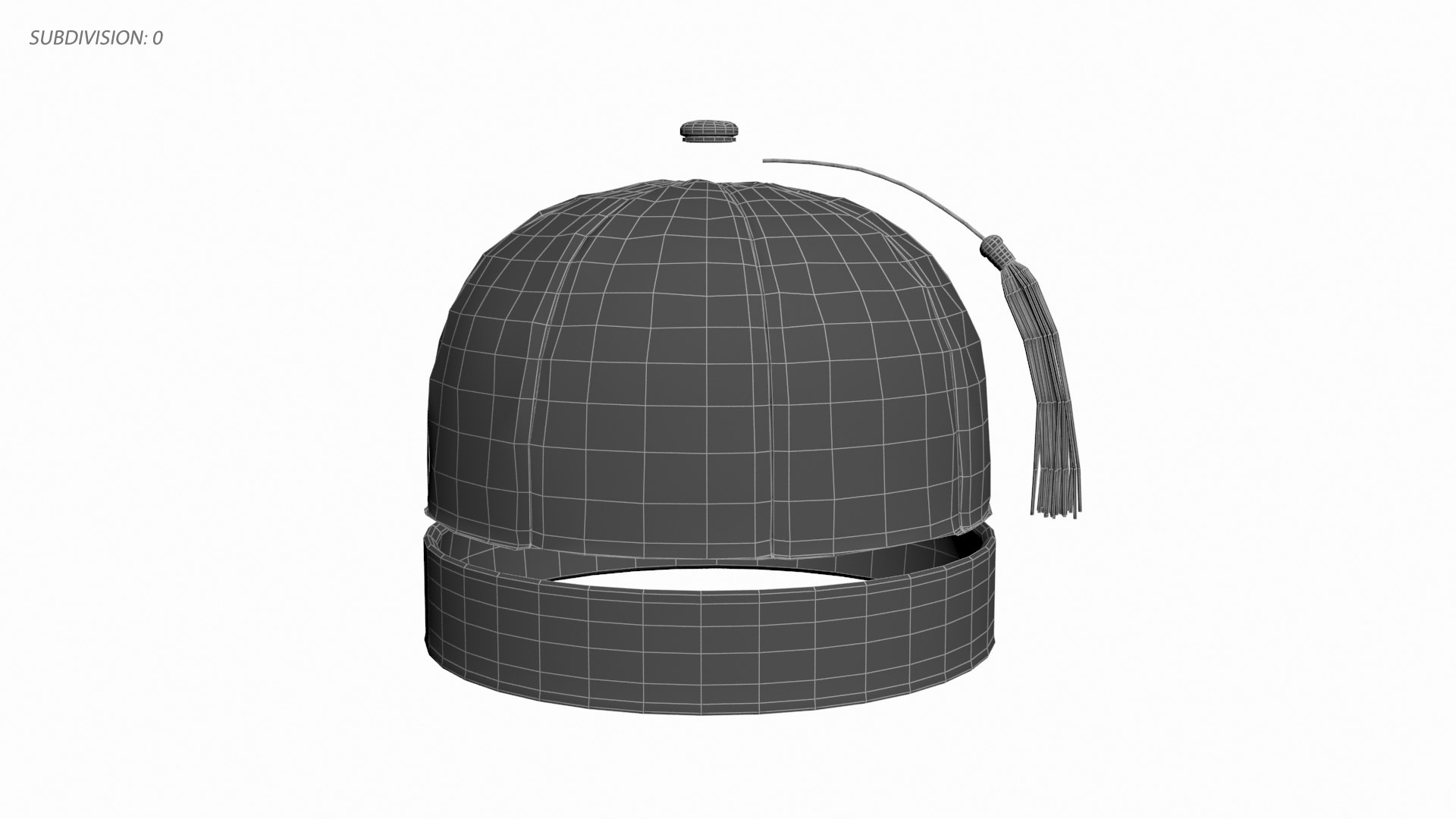 3D Chinese Hat Model - TurboSquid 2185175