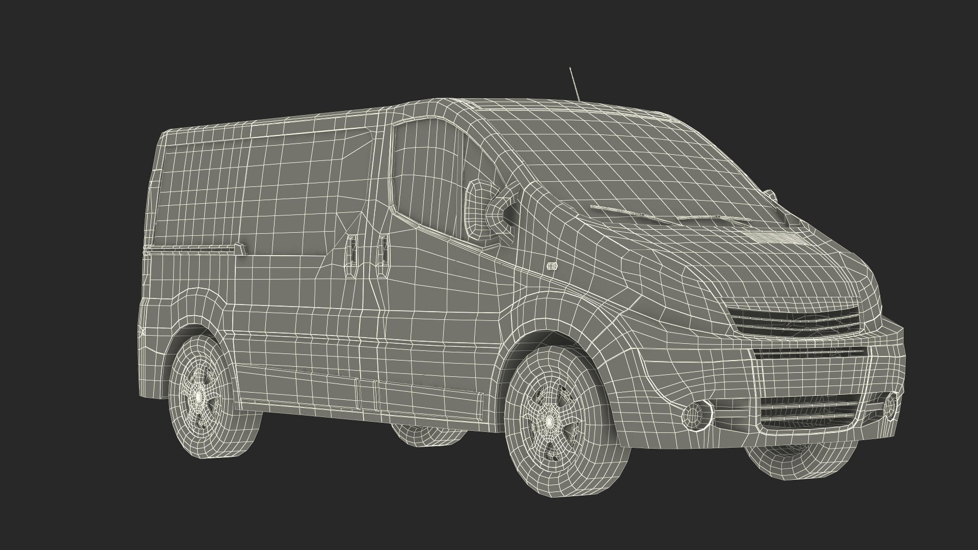 Cargo Panel Van 3D - TurboSquid 2384131
