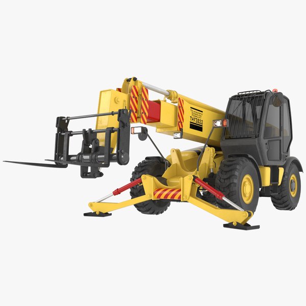 3D Pile Driver PBR - TurboSquid 1846664