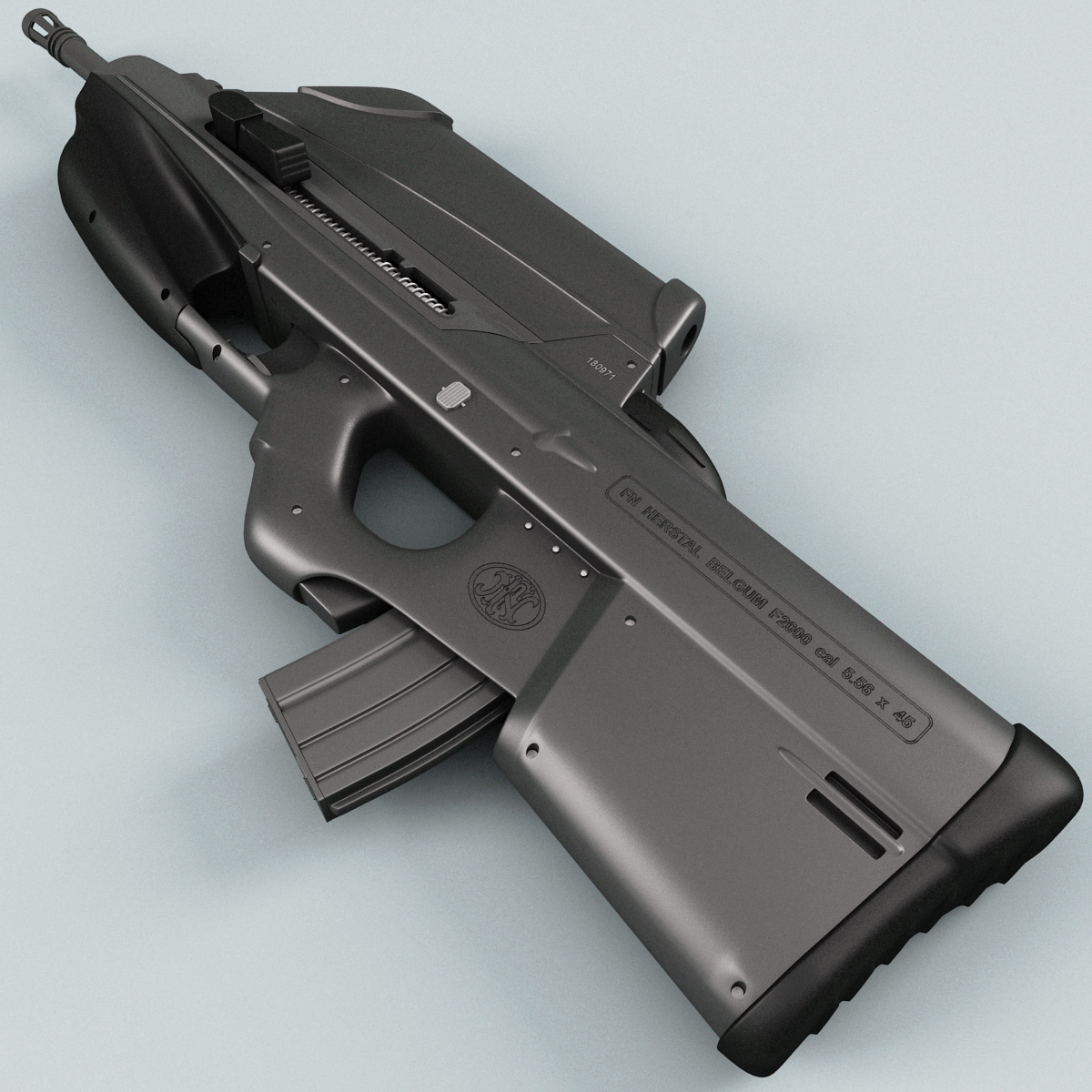 fn herstal f2000 3d model