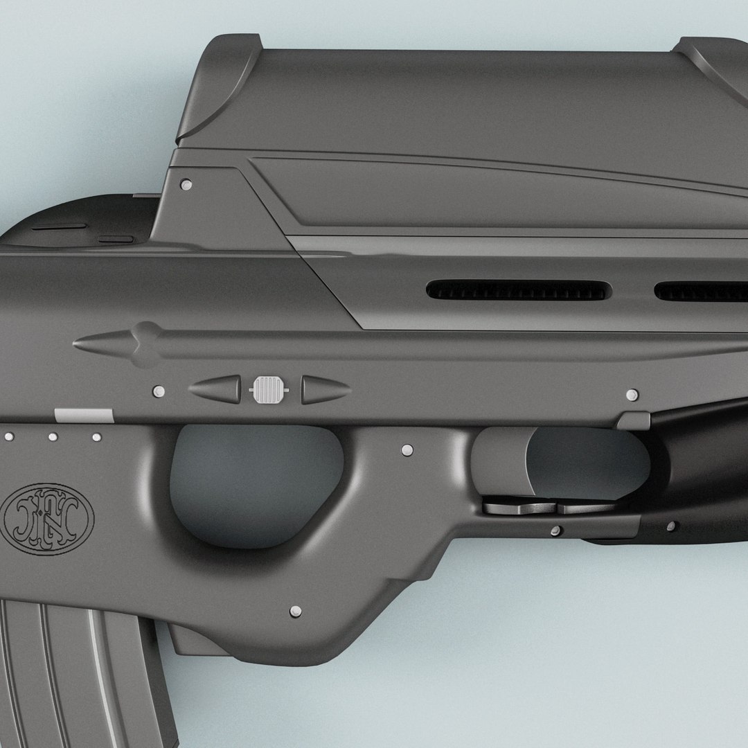 fn herstal f2000 3d model