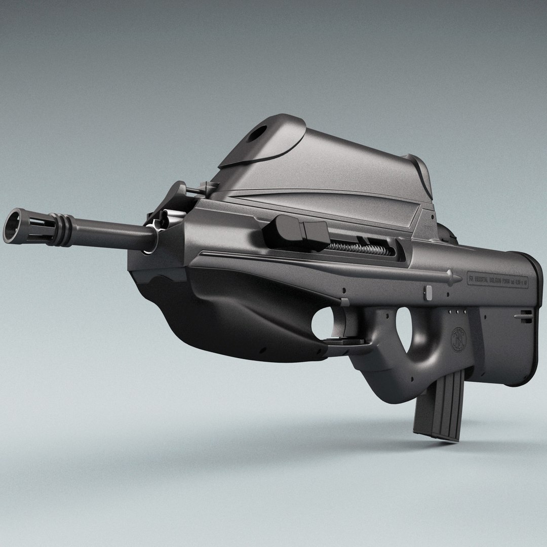 fn herstal f2000 3d model