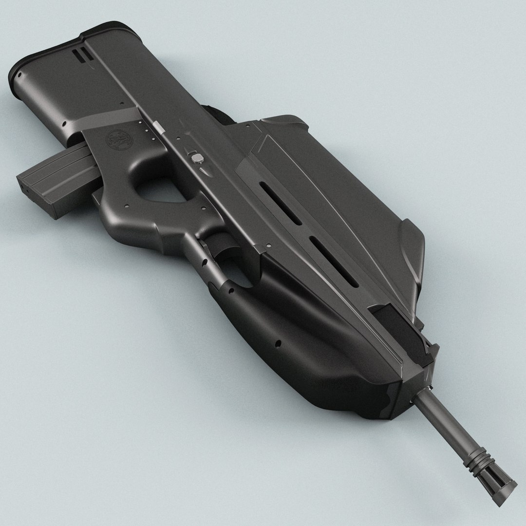 fn herstal f2000 3d model