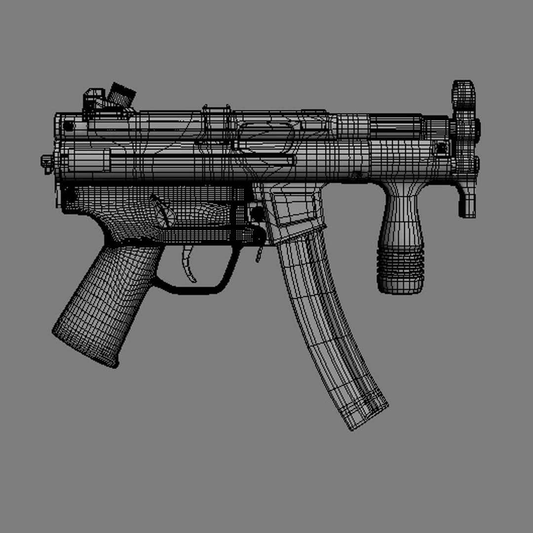 3d Mp5 Mp5k K