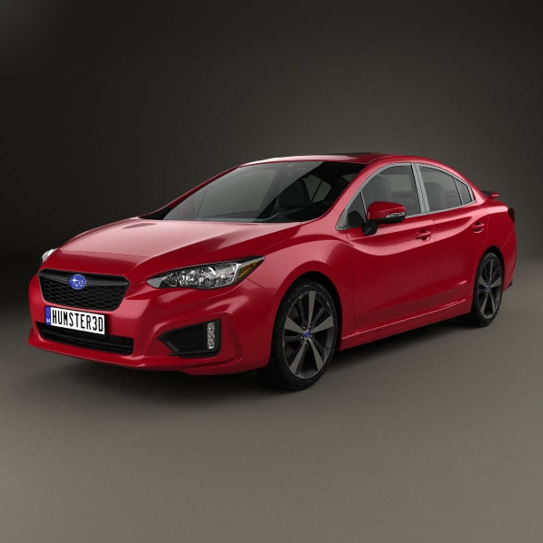 Subaru Impreza Sedan 2016 Modelo 3D - TurboSquid 1329112