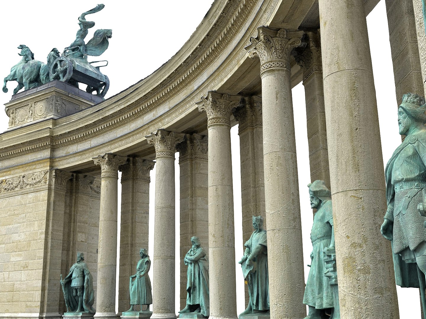 Triumphal Arch Seven Kings 3D Model - TurboSquid 1419842