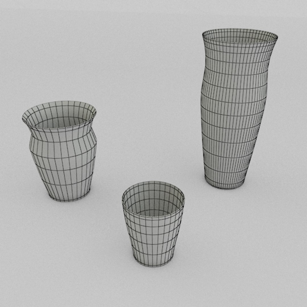 3d Pottery African Design - Model