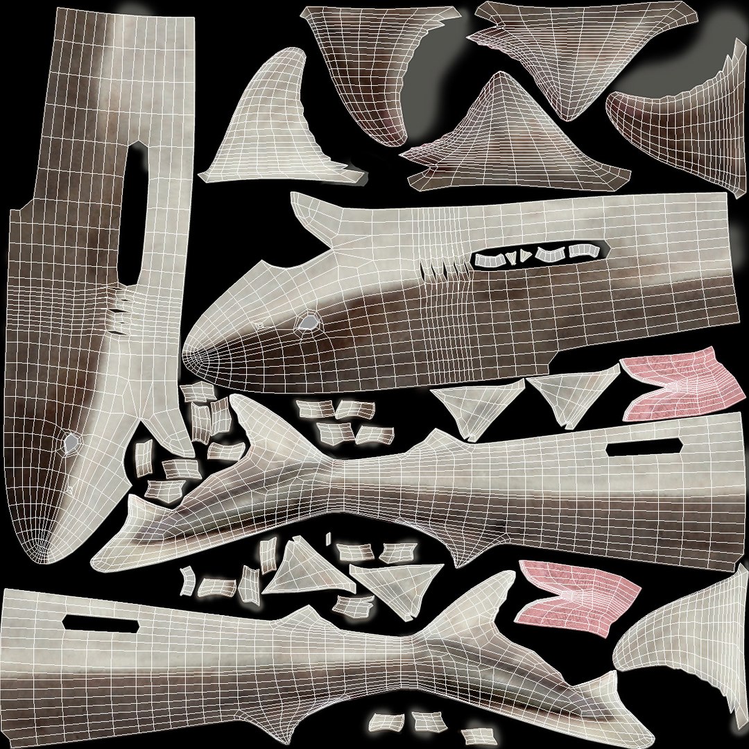 3D Realistic School Shark - TurboSquid 2236318