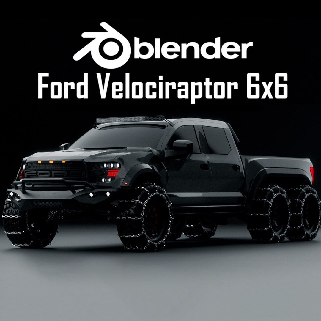 福特迅猛龙 6x63D模型 - TurboSquid 2138123