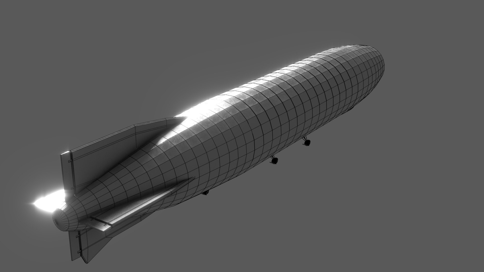 Airship Graf Zepellin Model - TurboSquid 1552027