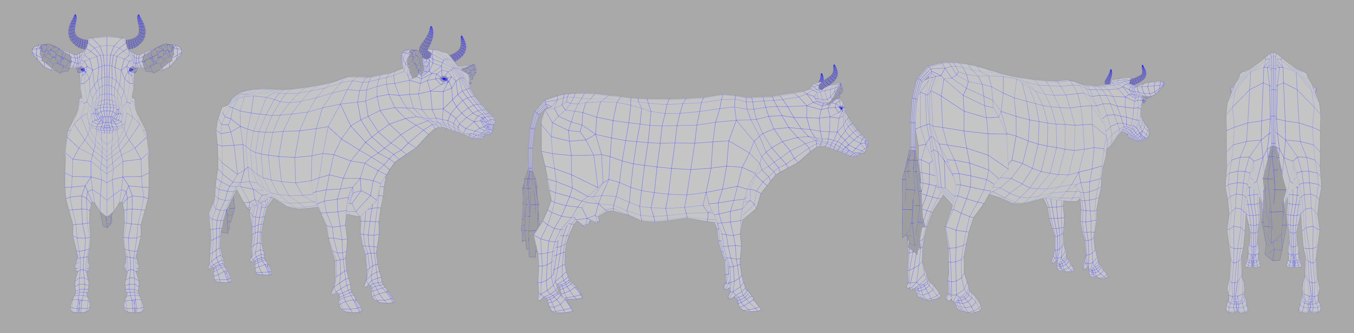 3D cattle model - TurboSquid 1749720