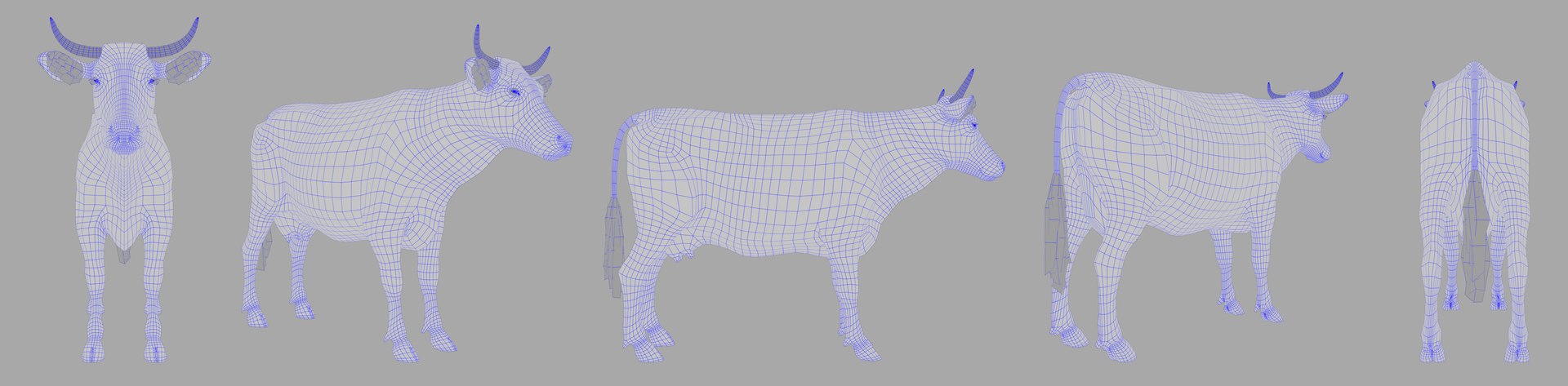 3D cattle model - TurboSquid 1749720