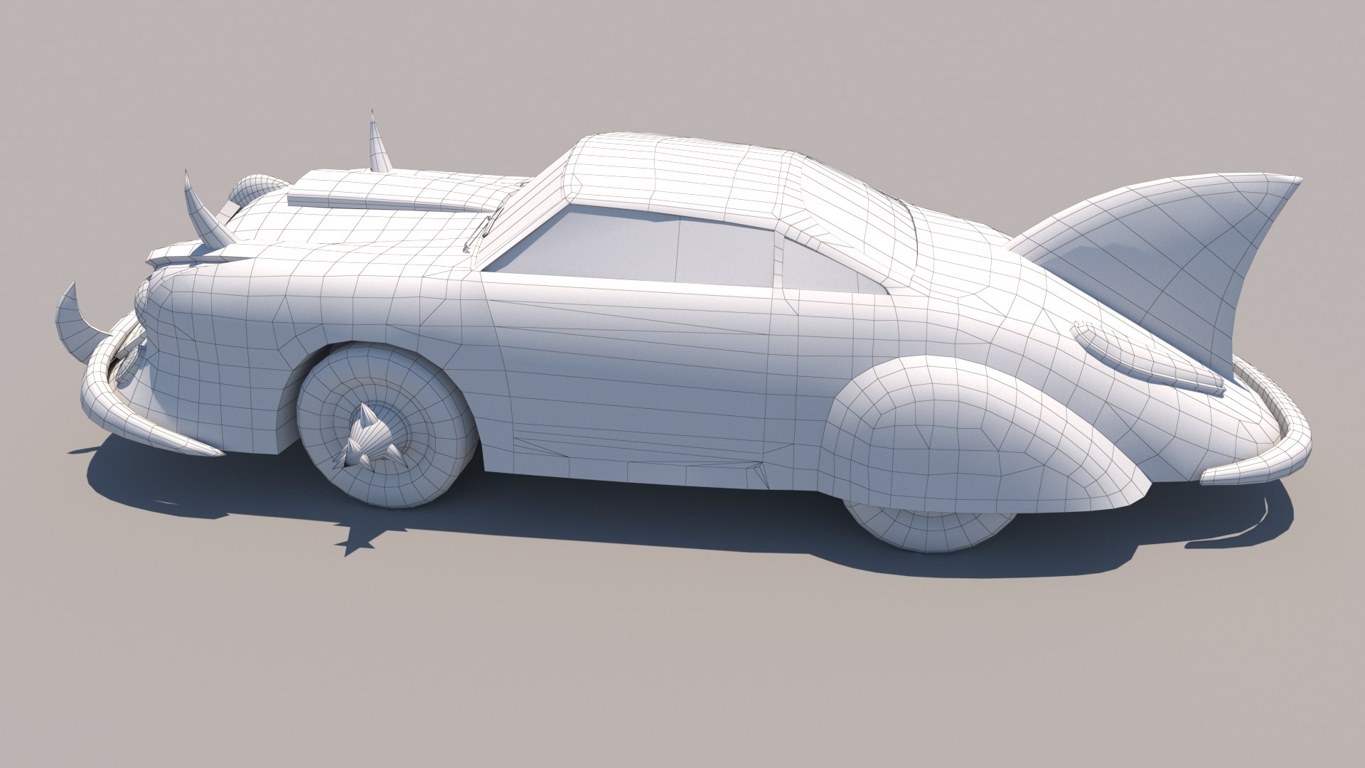 3D Futurama Car Project Satan - TurboSquid 1253815