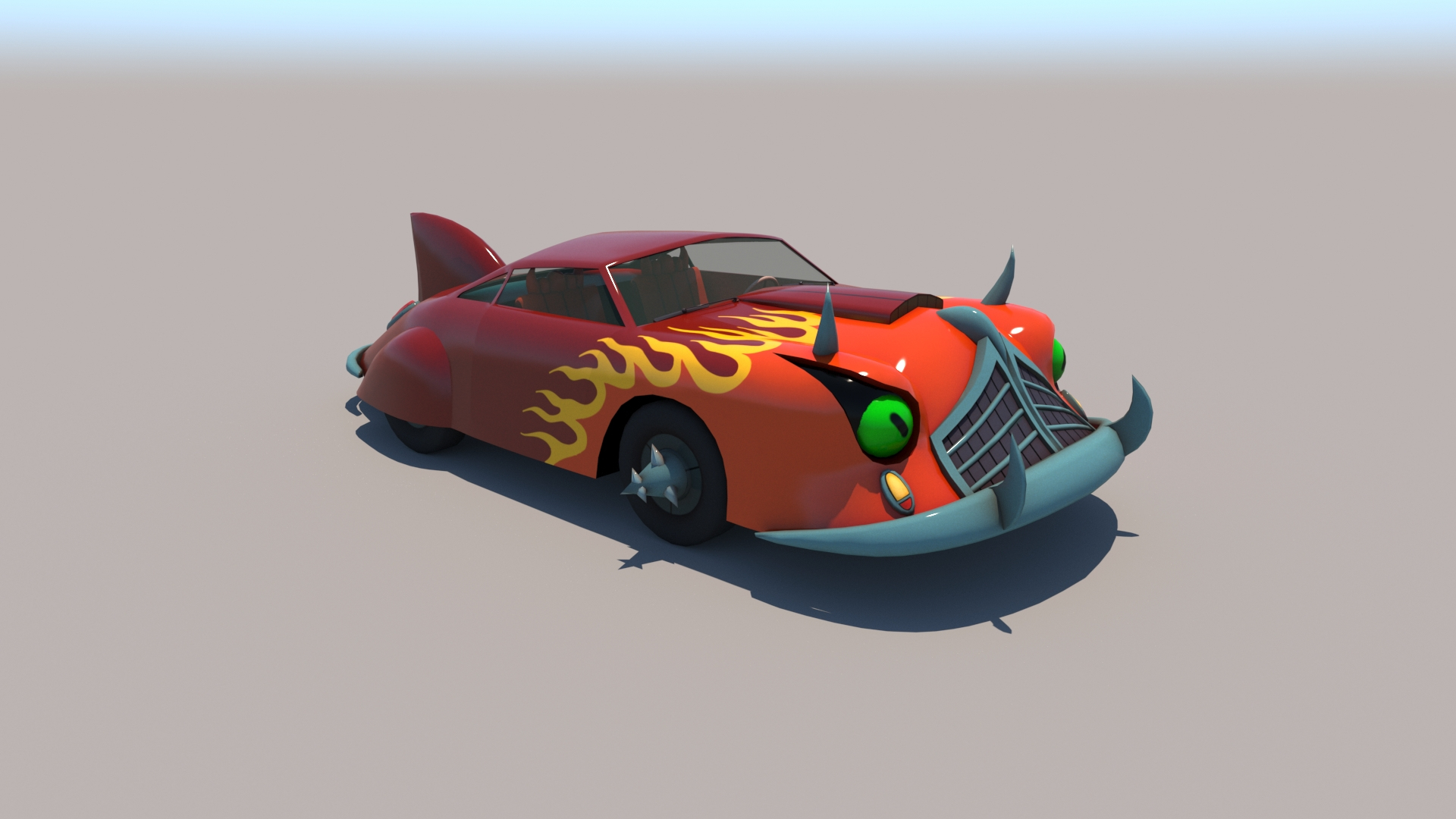3D Futurama Car Project Satan - TurboSquid 1253815