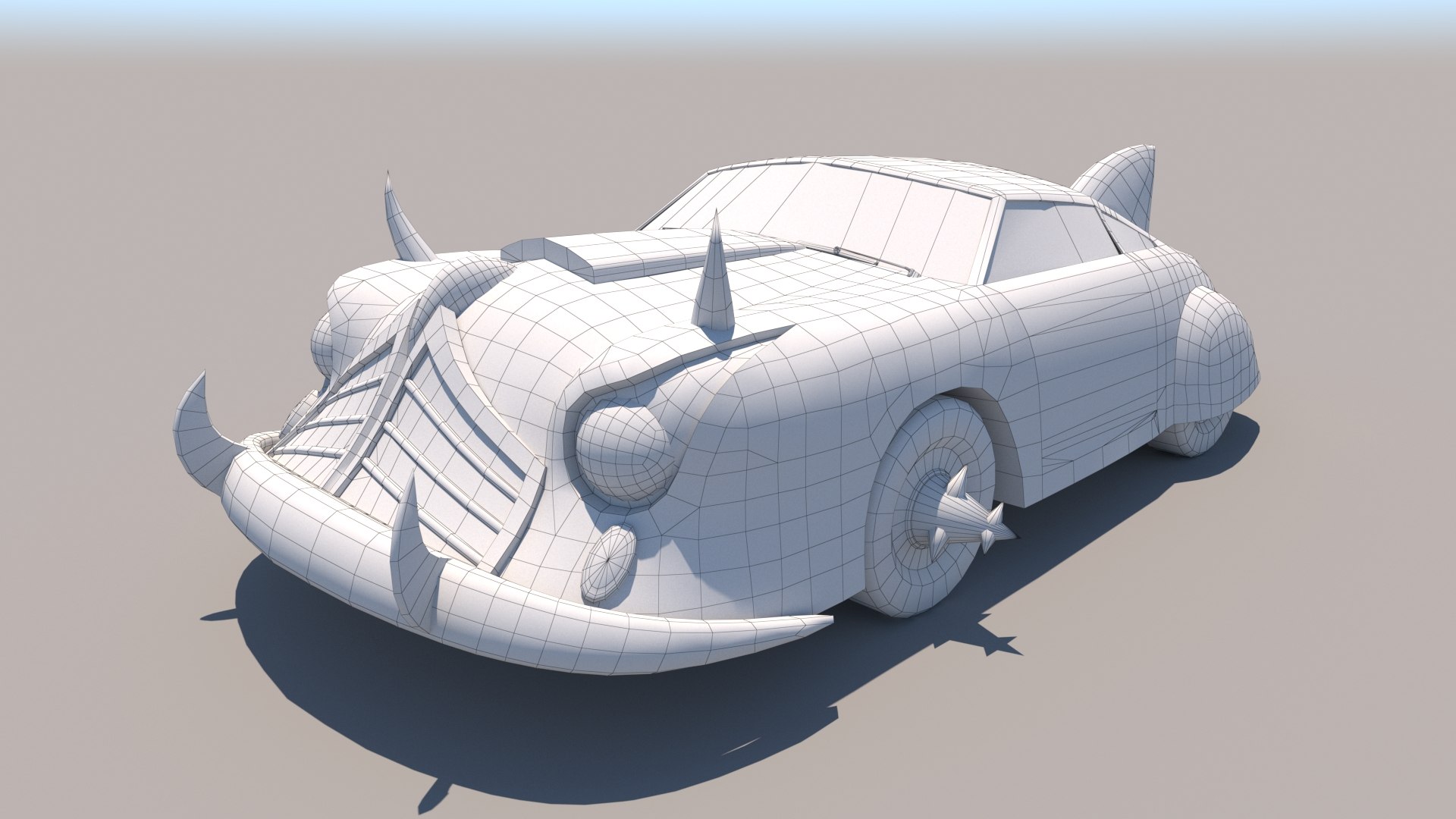 3D Futurama Car Project Satan - TurboSquid 1253815