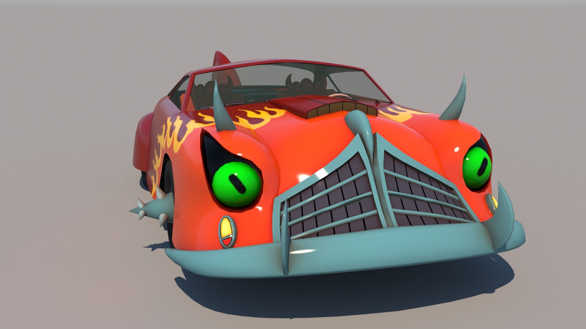 3D Futurama Car Project Satan - TurboSquid 1253815