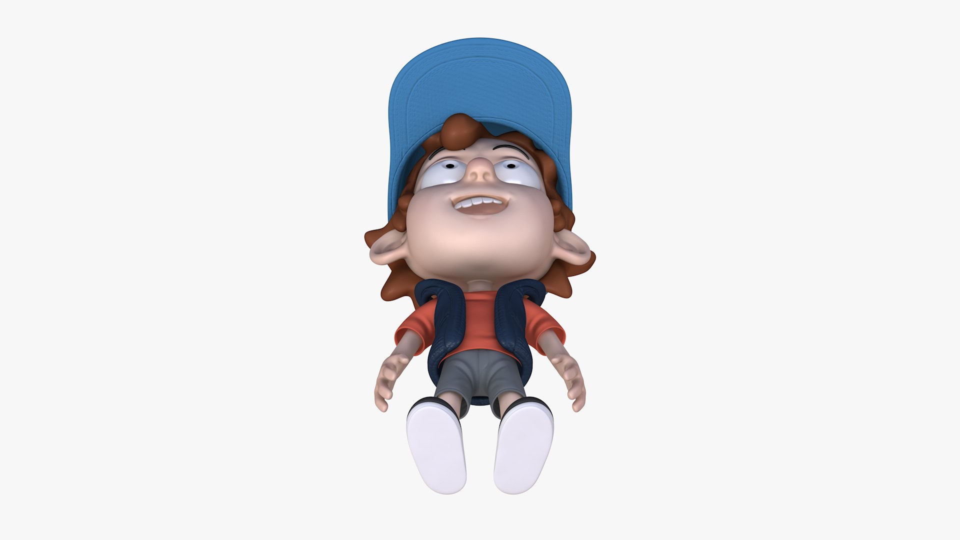 3D Dipper Character - TurboSquid 1586455
