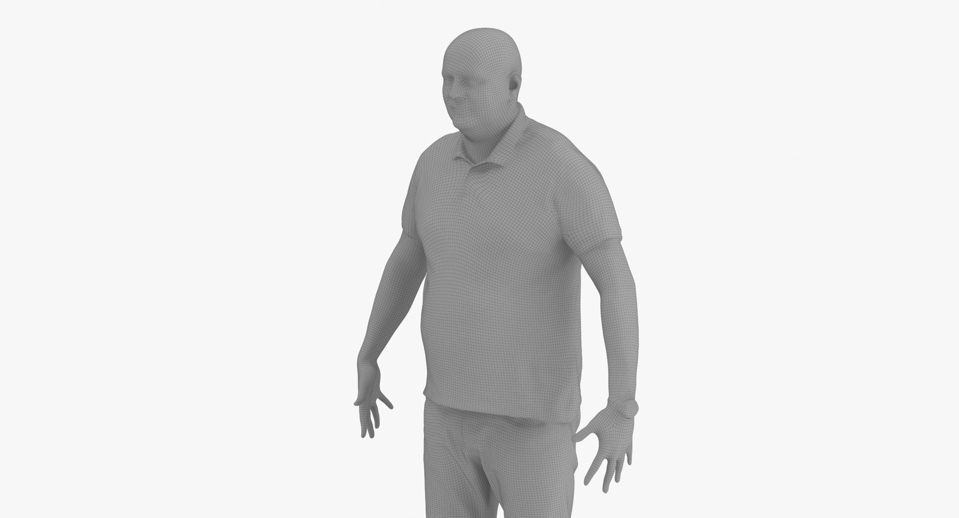 3D model Elijah Casual Spring A Pose - TurboSquid 2098004