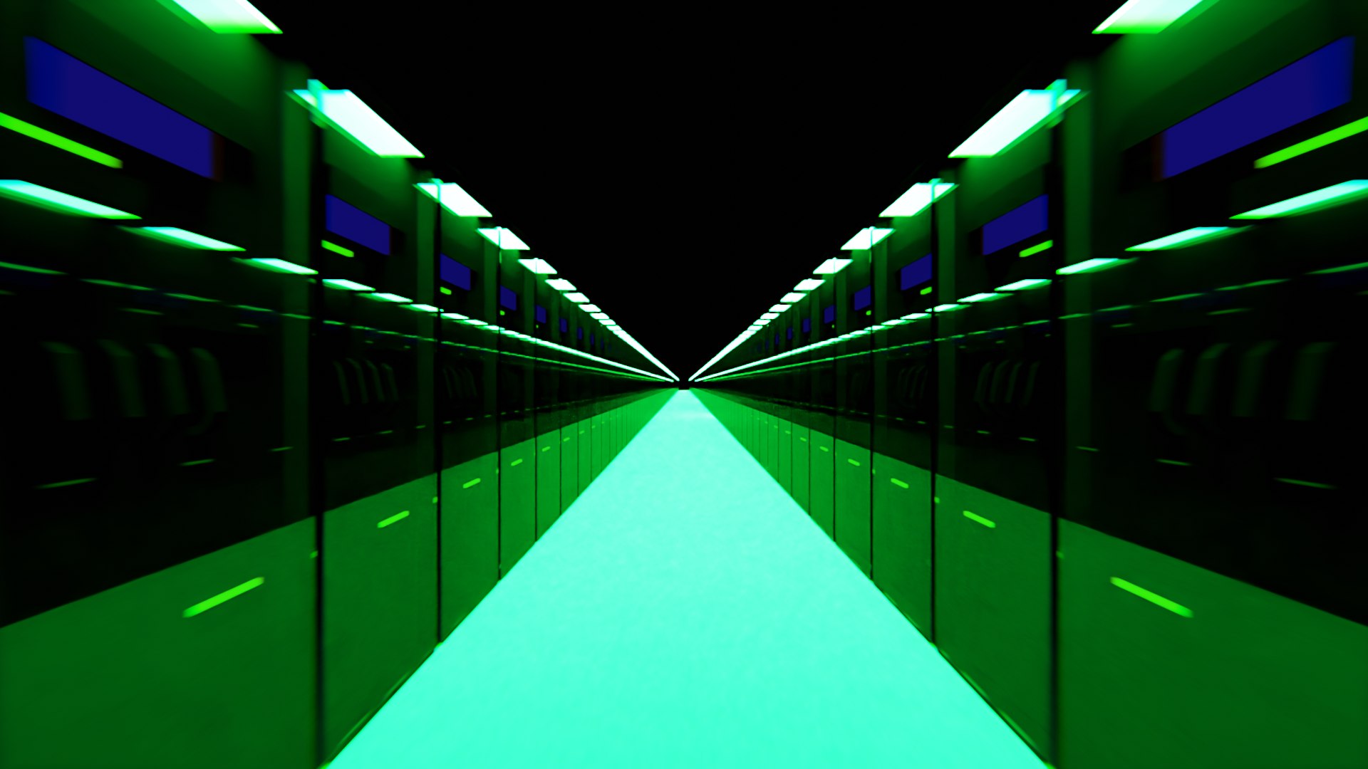 3D Model Supercomputer Wallpaperblend - TurboSquid 1886725