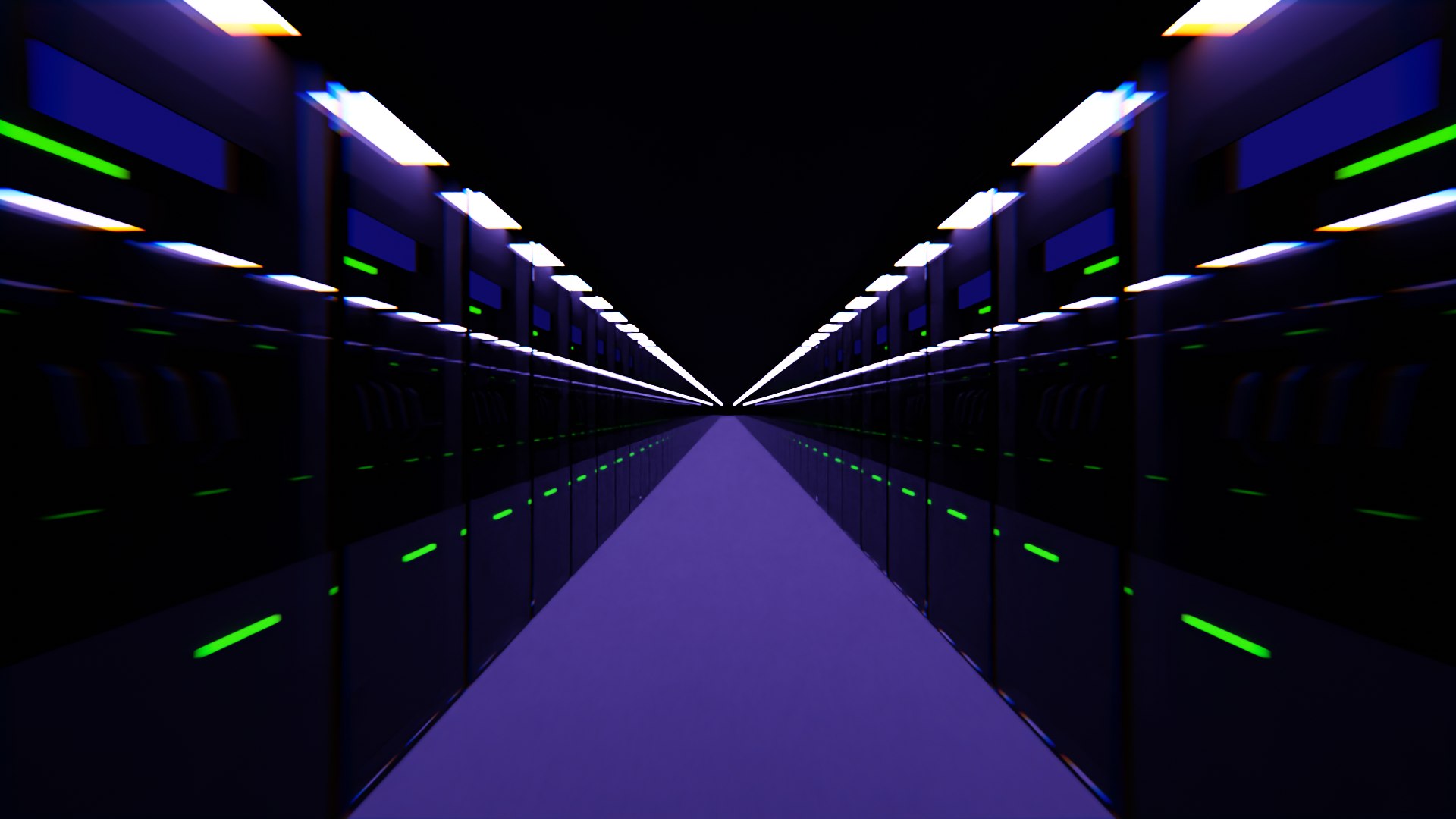 3D Model Supercomputer Wallpaperblend - TurboSquid 1886725