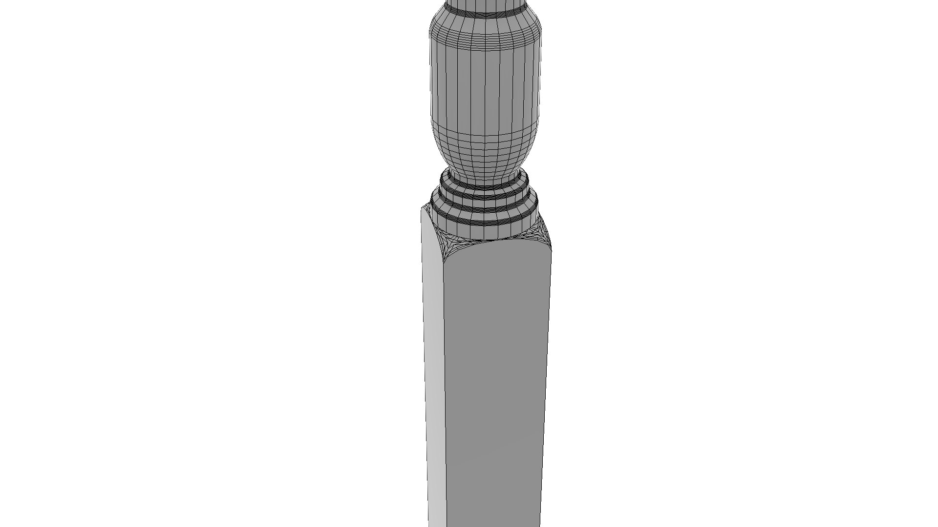 Staircase Spindle Model - TurboSquid 2025551
