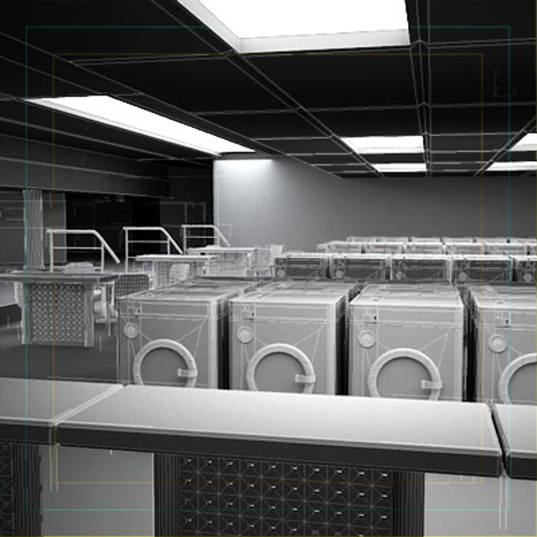 Public Laundry 3d Max