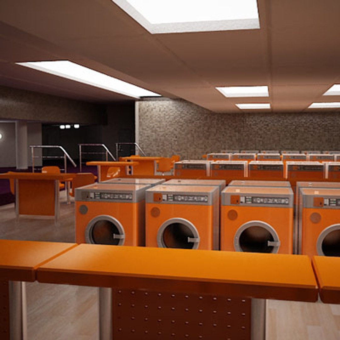 Public Laundry 3d Max