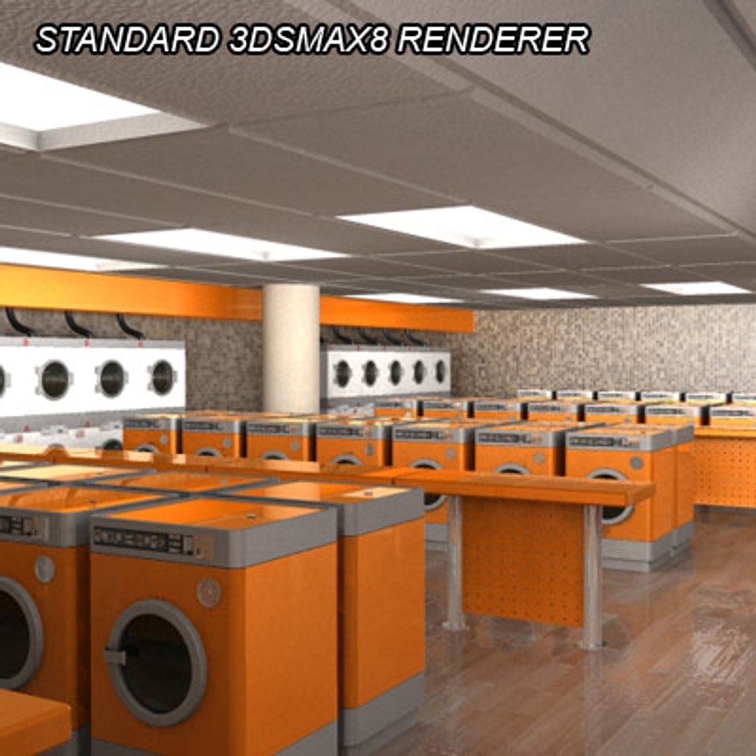 Public Laundry 3d Max