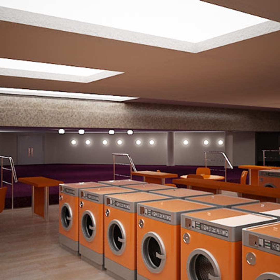 Public Laundry 3d Max