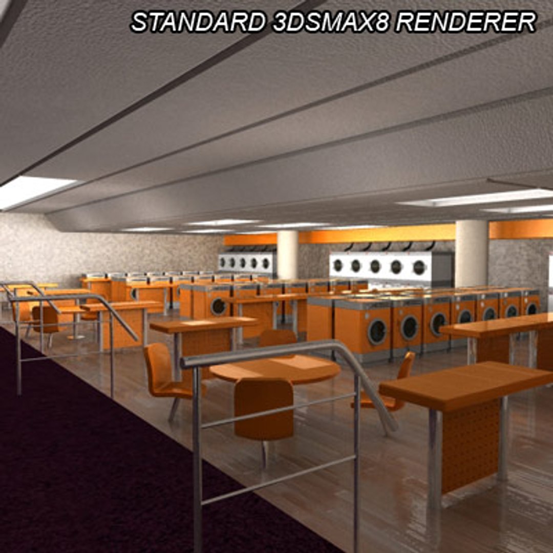 Public Laundry 3d Max