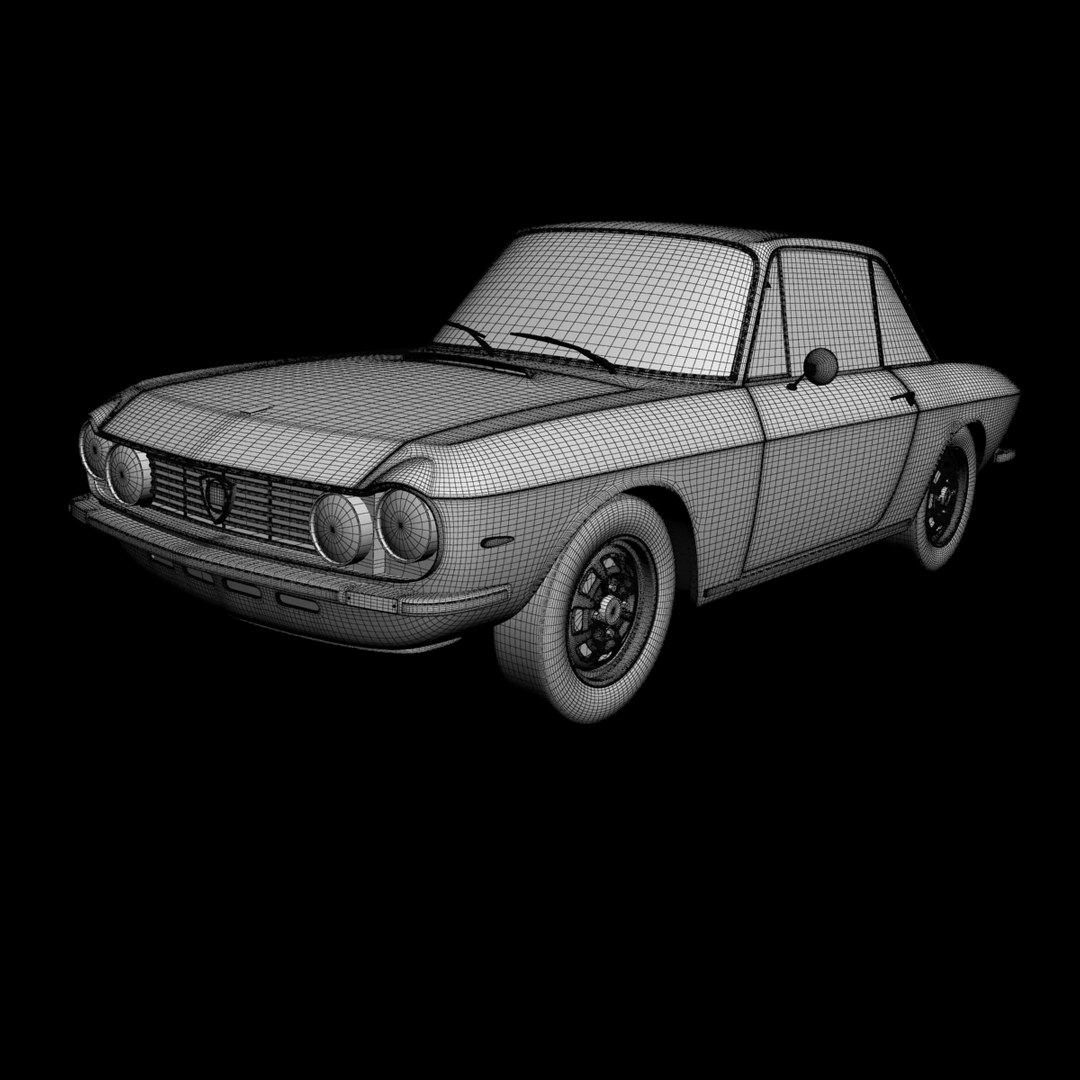 1970 Lancia Fulvia Coupe 3D - TurboSquid 1228190
