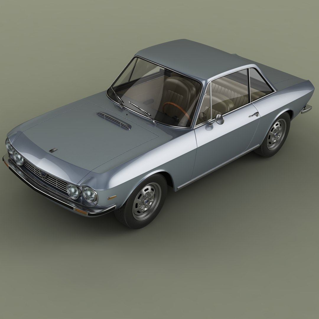 1970 Lancia Fulvia Coupe 3D - TurboSquid 1228190