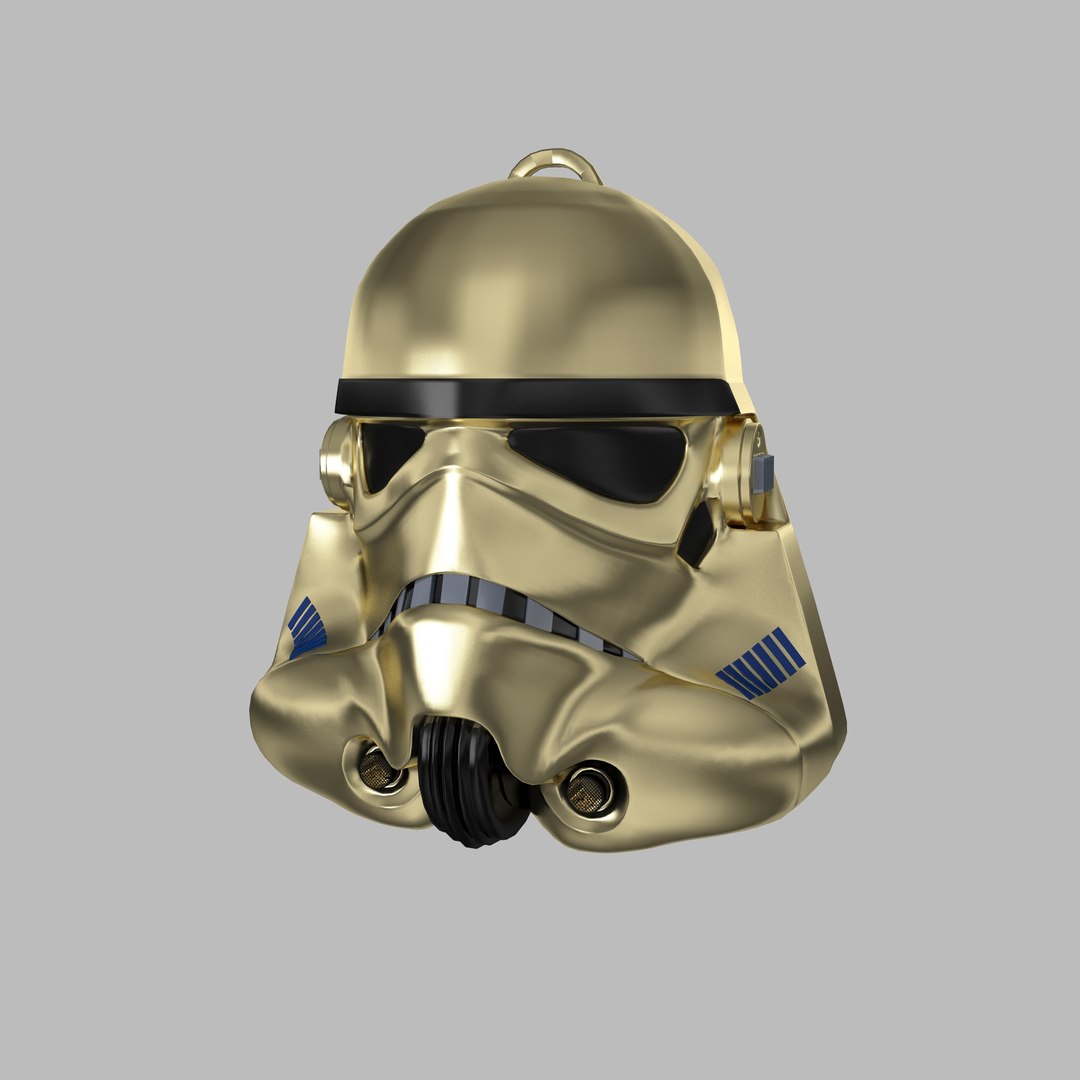 Stormtrooper Gold Locket 3D Model - TurboSquid 2333892