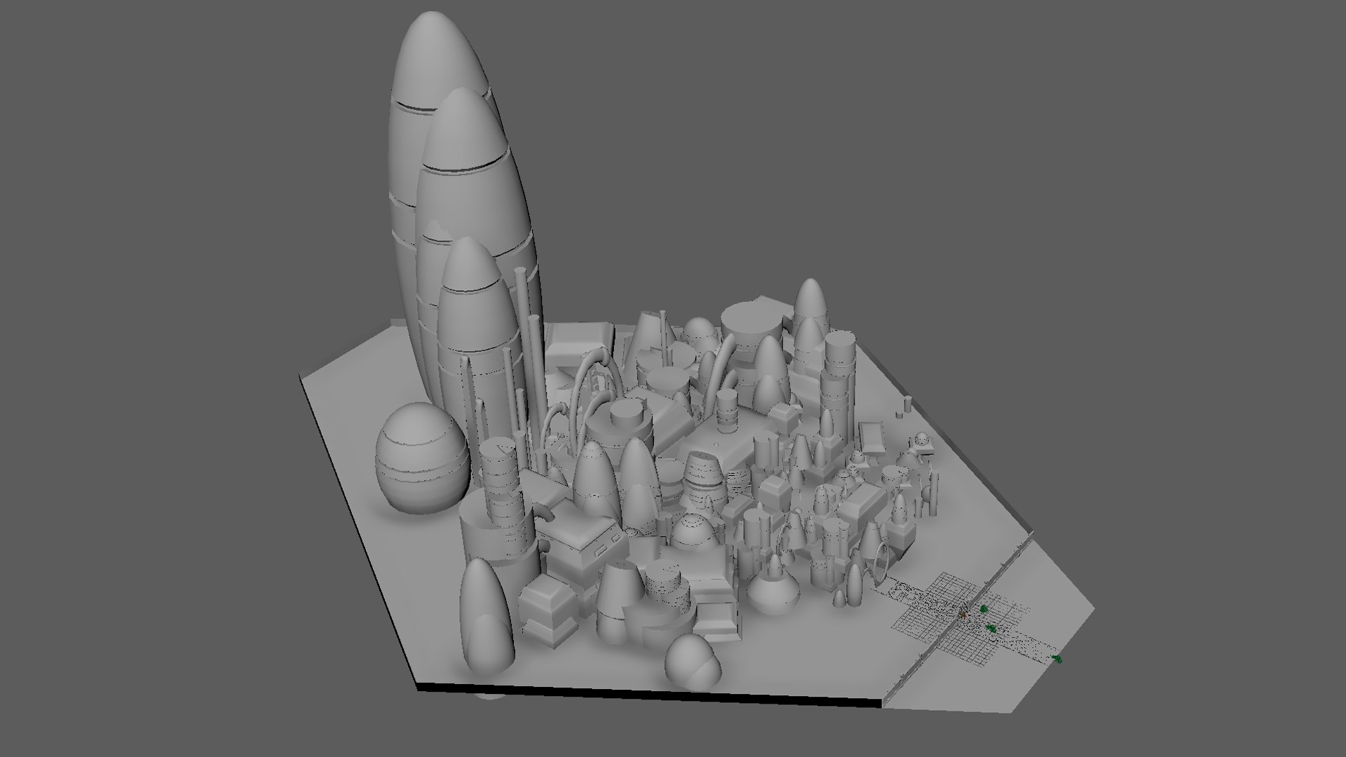 Gates Heaven 3D Model - TurboSquid 1170990