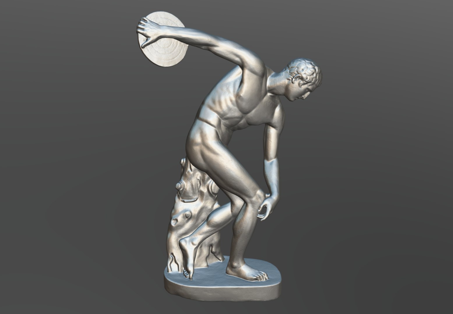 Discobolus Model - TurboSquid 2001437