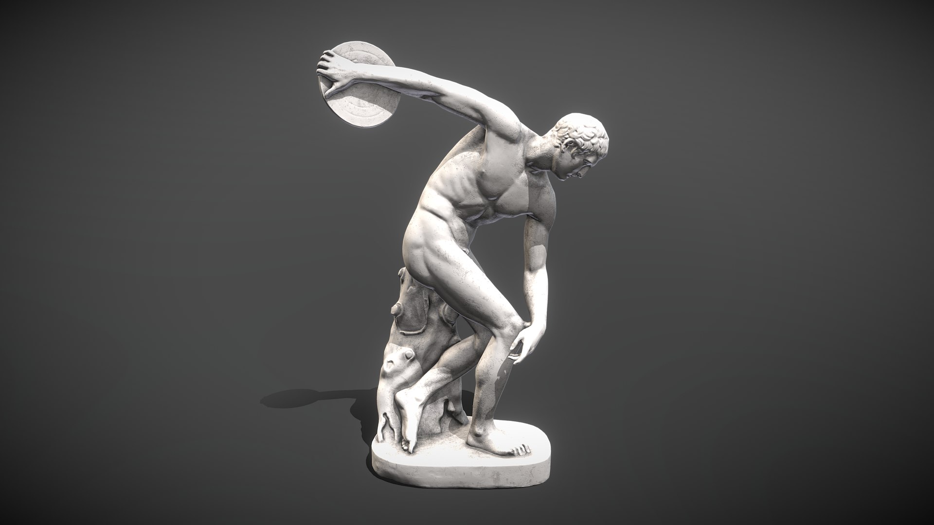 Discobolus Model - TurboSquid 2001437